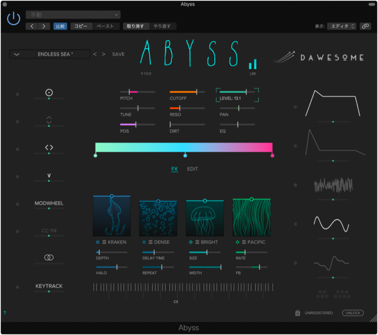 Dawesome "Abyss" - makou's peephole