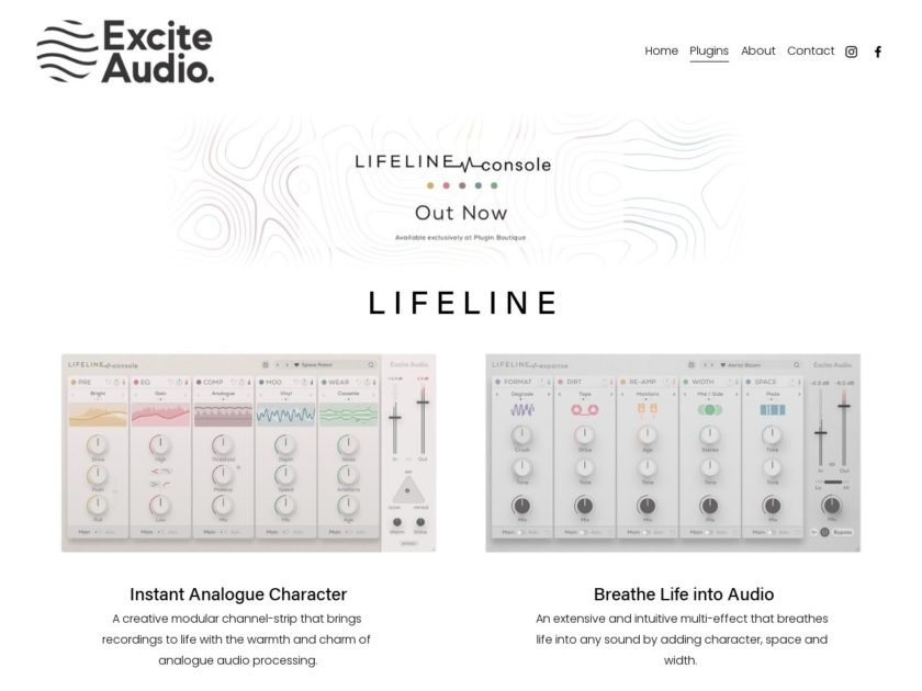 Excite Audio "Lifeline Console Lite" - makou's peephole