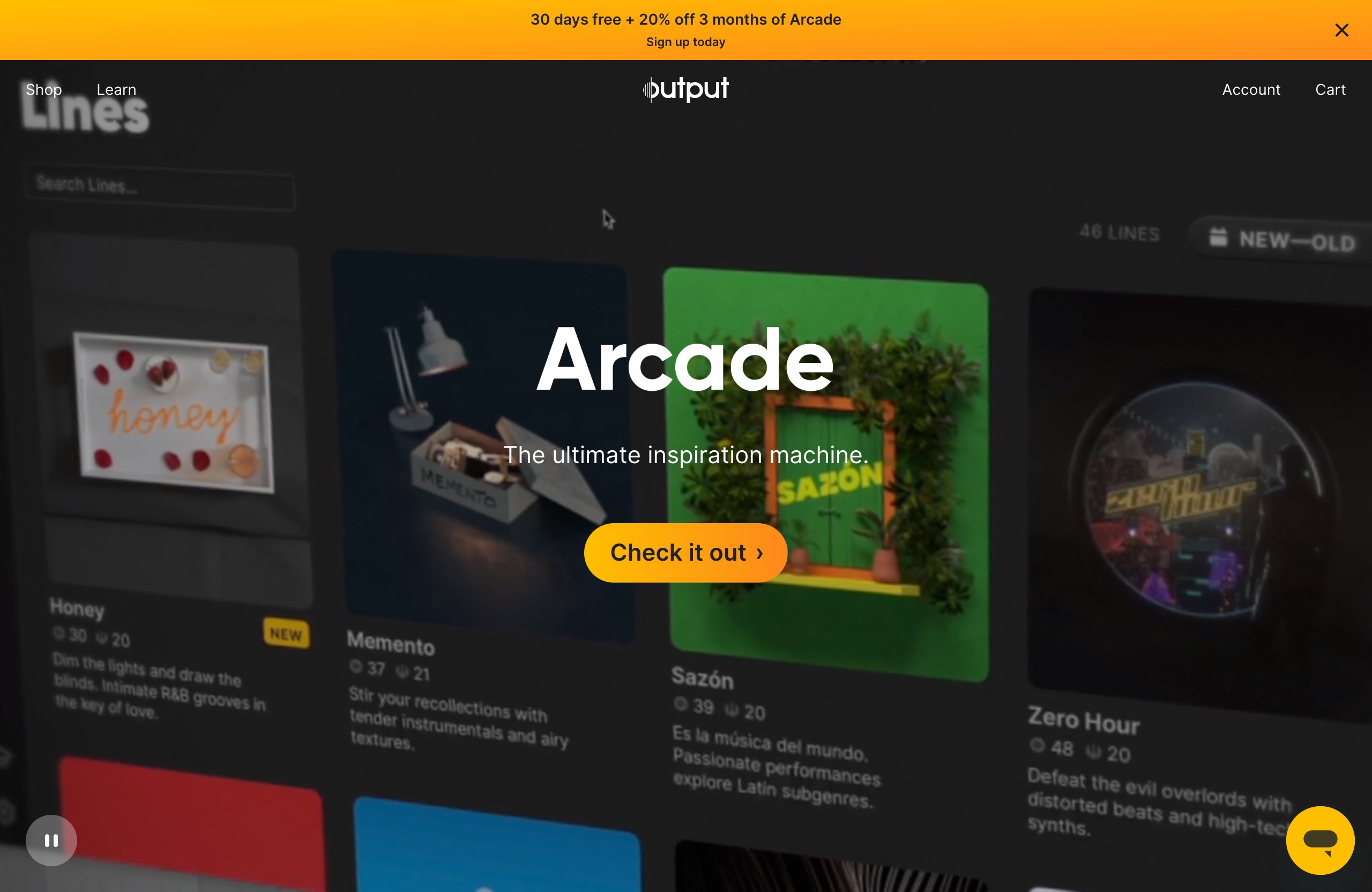 Output Arcade、Ventura対応 - makou's peephole