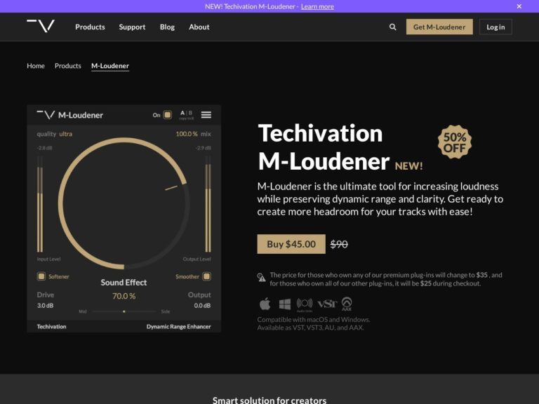 Techivation "M-Loudener" - makou's peephole