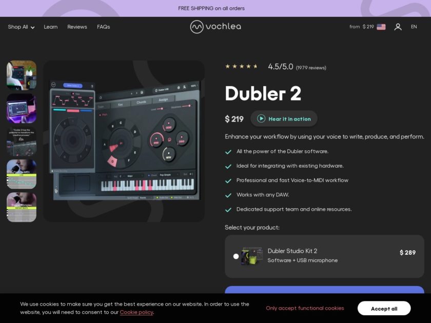 Vochlea "Dubler 2" アプデ - makou's peephole