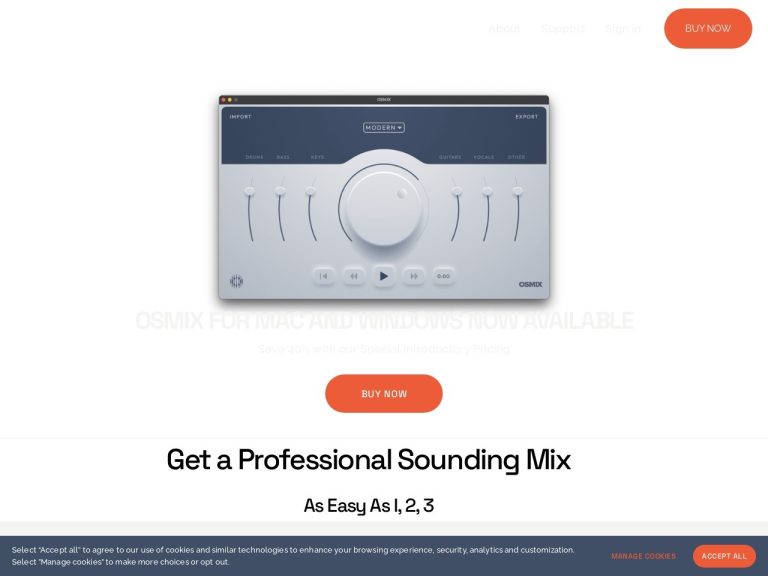 OSMIX - DAW不要の簡易ミキサー - makou's peephole