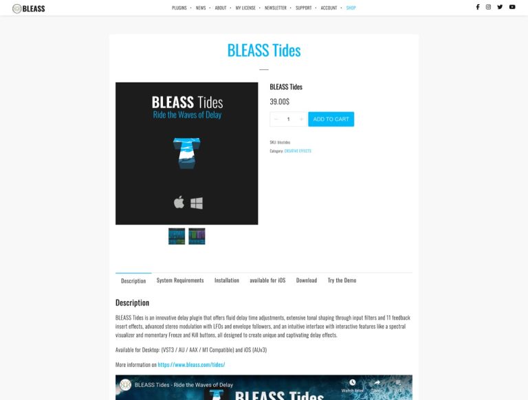 Bleass "Tides" - makou's peephole