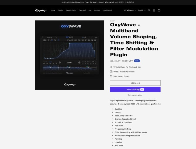 OxyDSP "OxyWave" - makou's peephole